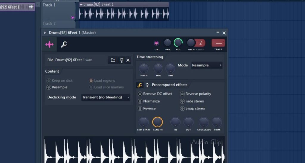 【FL Studio】サンプルのBPMが合わないときの対処法 - 4beat studio